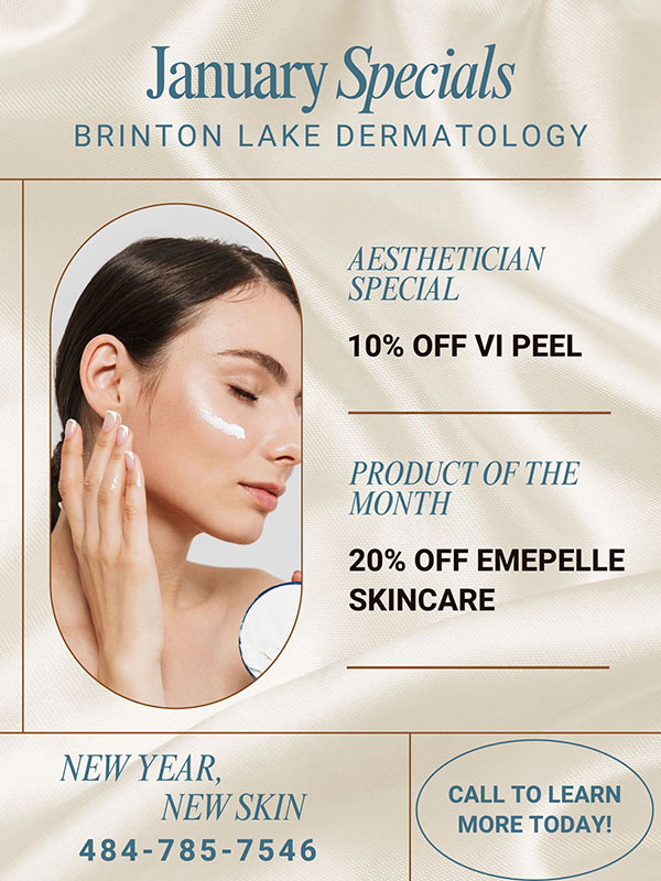 Dermatology Specials Delaware County | Skin Care Promotions